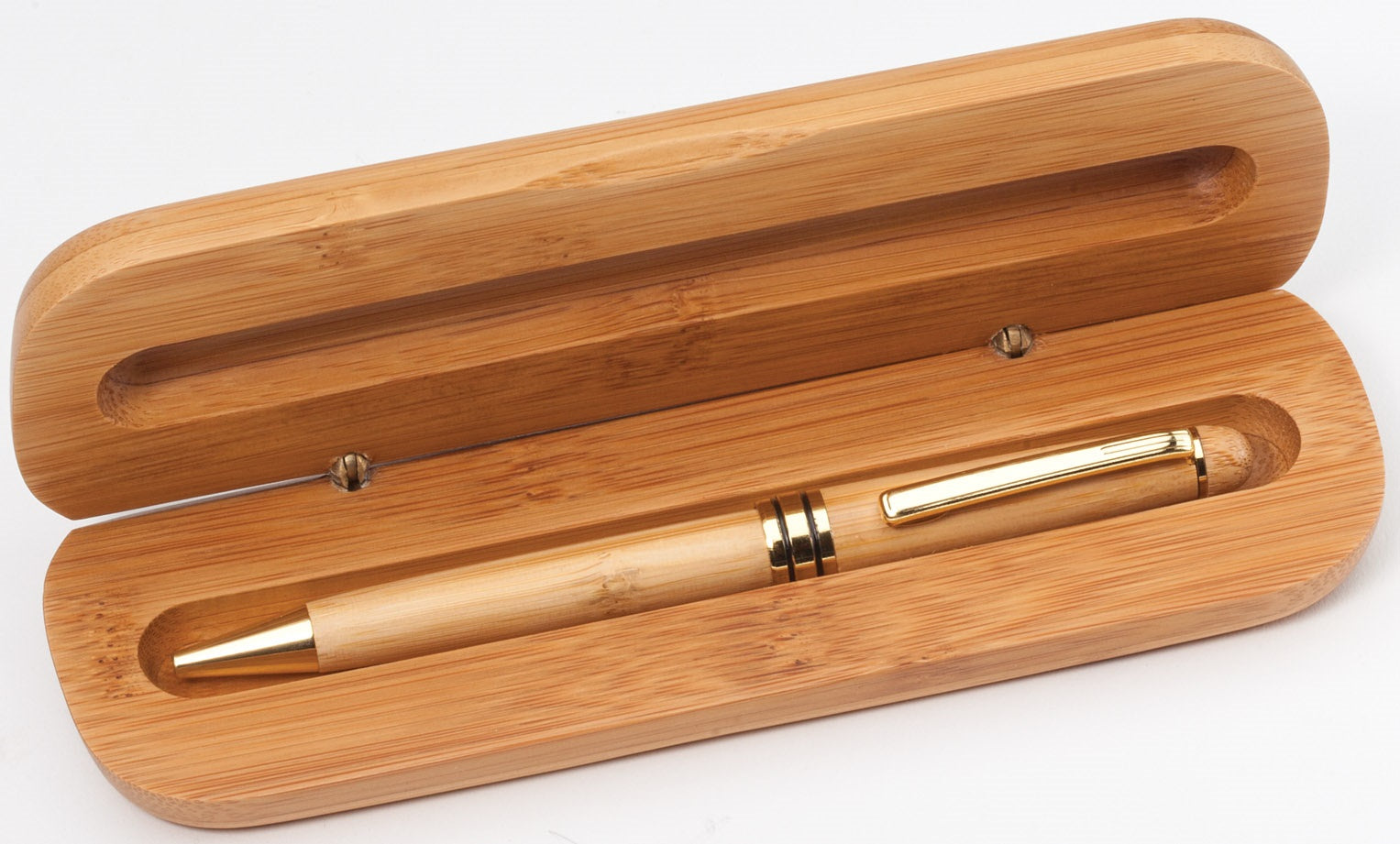 Genuine Bamboo Pen & Case – BJs Trophy