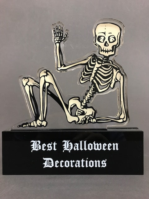 CUSTOM ACRYLIC - SKELETON – BJs Trophy