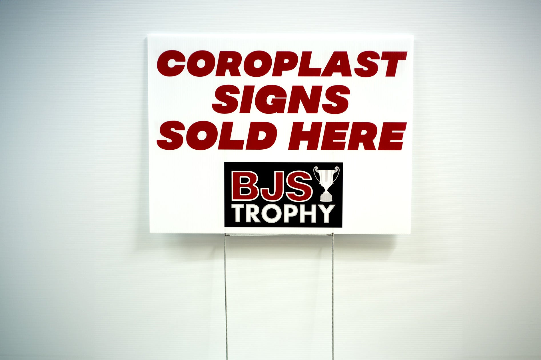 Yard Signs – BJs Trophy