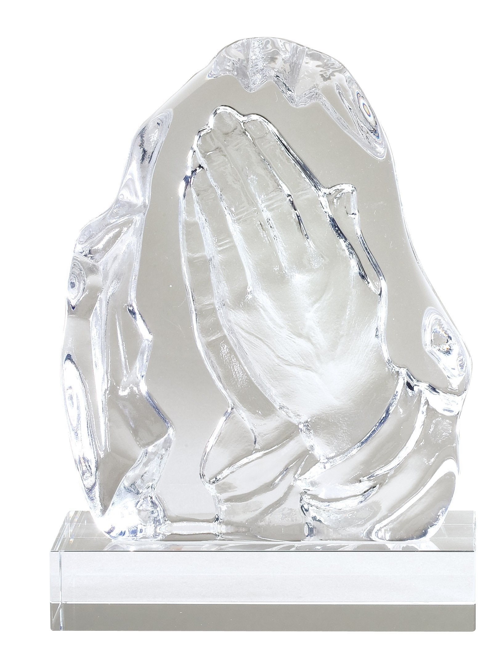 Crystal Praying Hands – BJs Trophy