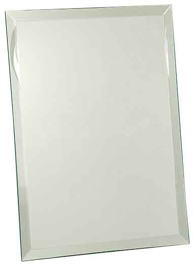 Clear Glass Mirror Plaque – BJs Trophy