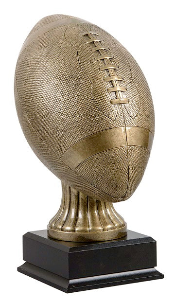 Premium Antique Gold Football Trophy – BJs Trophy