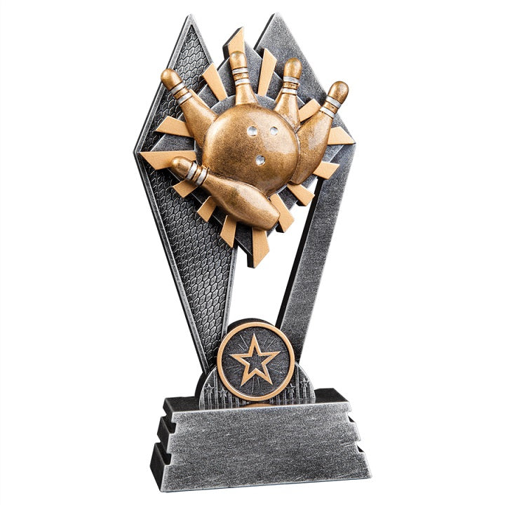 Bowling Sun Ray Award – BJs Trophy