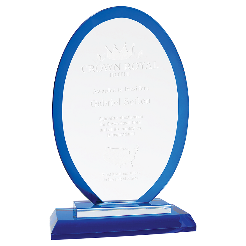 Regal Oval Glass – BJs Trophy